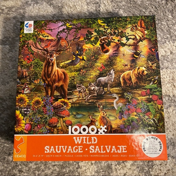 ceaco | Games | Ceaco Wild Magic Forest 00 Piece Puzzle | Poshmark